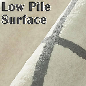 jinchan Area Rug 4x6 Washable Rug Abstract Rug Grey Gray Rug Aesthetic Minimalist Rug Indoor Floor Cover Carpet Thin Rug Accent Modern Rug Lightweight Kitchen Living Room Bedroom Dining Room Office