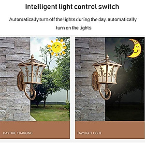 Solar Power Hanging Cylinder Lanterns LED Landscape Path Outdoor Decorative Chandelier Light Waterproof Warm White LED Light for Home Garden Path Courtyard