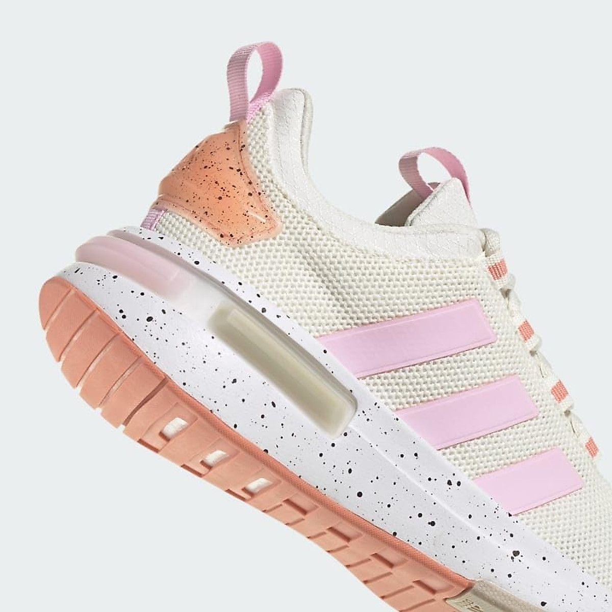 adidas Women's Racer TR23 Sneaker, Off White/Orchid Fusion/Wonder Beige, 9