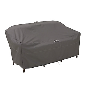 Classic Accessories Ravenna Water-Resistant 88 Inch Patio Sofa/Loveseat Cover, Patio Furniture Covers