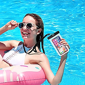 JOTO Universal Waterproof Phone Pouch Bundle with Universal Waterproof Cell Phone Dry Bag