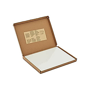 Amazon Basics Clear Thermal Laminating Plastic Paper Laminator Sheets - 9 x 11.5-Inch, 100-Pack