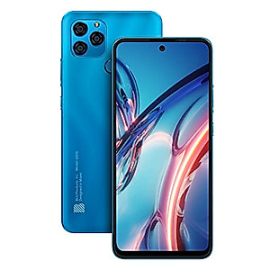 BLU G91S | 4-Day Battery | Unlocked | 6.8” Full HD+ Display | 128GB | 48MP Triple Camera | US Version | US Warranty | Cyan