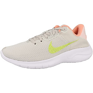 Nike Flex Experience Run 11 Women's Running Shoes, Light Bone Atomic Green Atmosp Dd9283 004, 11 US, 10
