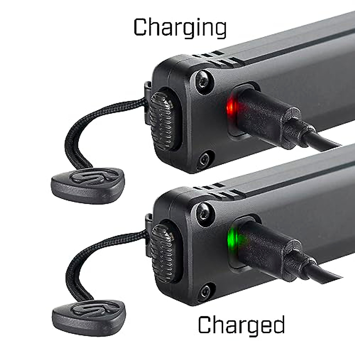 Streamlight 88812 Wedge XT 500-Lumen Slim Everyday Carry Flashlight, Includes USB-Cord, Pocket Lanyard, Black