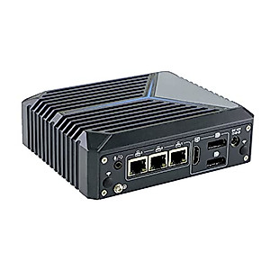 HUNSN Micro Firewall Appliance, Mini PC, VPN, Router PC, Intel Celeron J6412, RX13, AES-NI, SIM Slot, COM, 3 x 2.5GbE I225-V B3, HDMI, 2 x DP, TPM2.0, Barebone, NO RAM, NO Storage, NO System