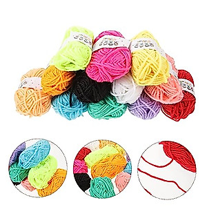 Wool Yarn 1 Set String Knitting Set Knitting String Knit Sets Knitting Kit Hand Knitting Yarn Woven Cloth Line Woolen Yarn Ball of Yarn Sweater Yarn Suite