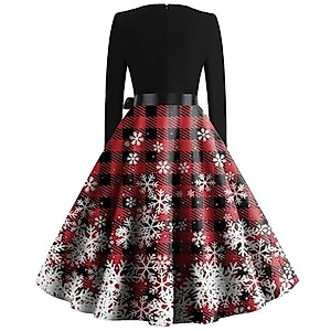 Dresses,50'S Style Dresses for Women Wedding Dresses 50s Style Dresses for Women Long Sleeve Fall Dress Womens Fall Dresses Long Sleeve Mini Dress Long Sleeve Dresses Pla(White,Medium)
