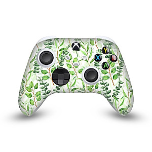 Head Case Designs Officially Licensed Katerina Kirilova Eucalyptus Mix Patterns Vinyl Sticker Gaming Skin Decal Cover Compatible With Xbox Series X/S Controller