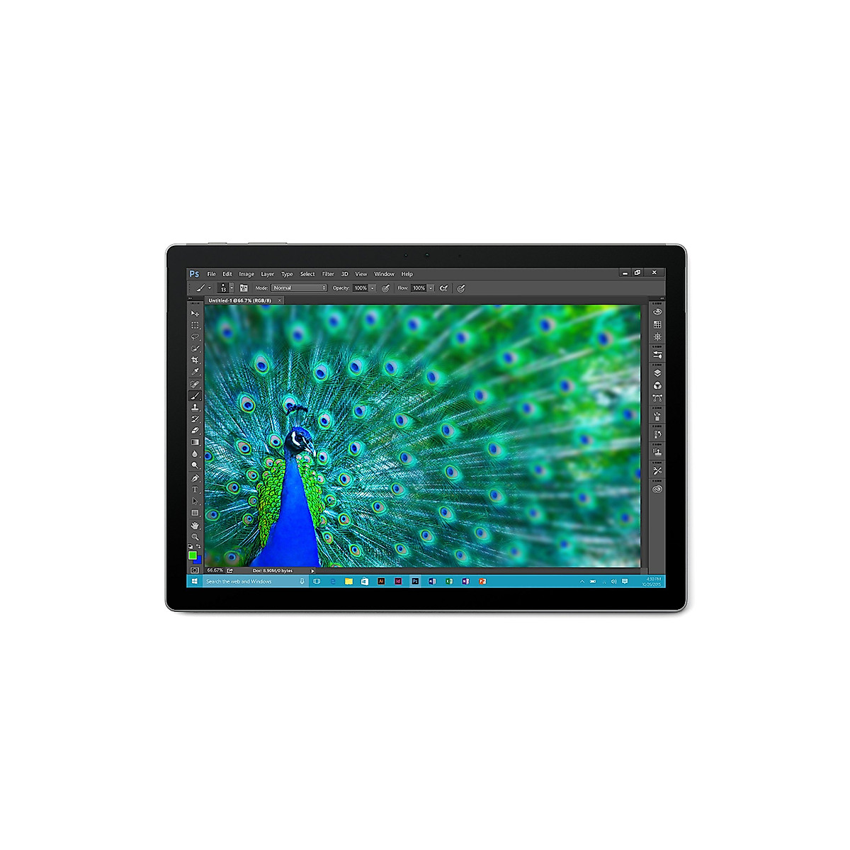 Microsoft 13.5" Touchscreen Surface Book - QWERTY UK (Intel Core i7, 8GB RAM, 256GB SSD, Windows 10 Pro) - International Version with No Warranty (Silver)