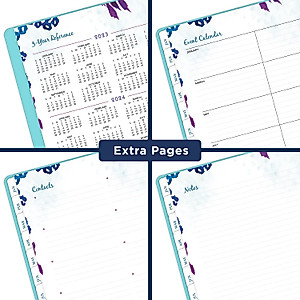 AT-A-GLANCE 2024 Weekly & Monthly Planner, 8-1/2" x 11", Large, Wild Washes (523-905-24)