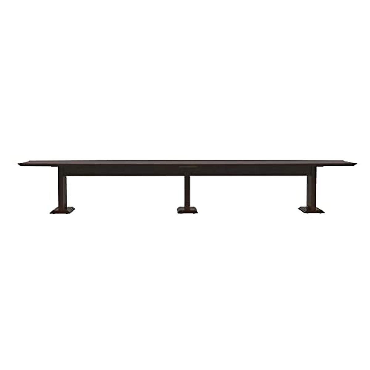 Safco Products Safco 144" Rectangle Conference Table - Textured Driftwood - Sterling Series