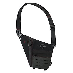 Tacticalgeek Cache L1 Concealed Carry Bag for Men，Anti-Theft Waterproof Shoulder Backpack, EDC Sling Bag, Stealth Bag, Multi-functional Crossbody Bag