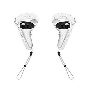 Saber Grips for Oculus Quest 2 Controllers (White)
