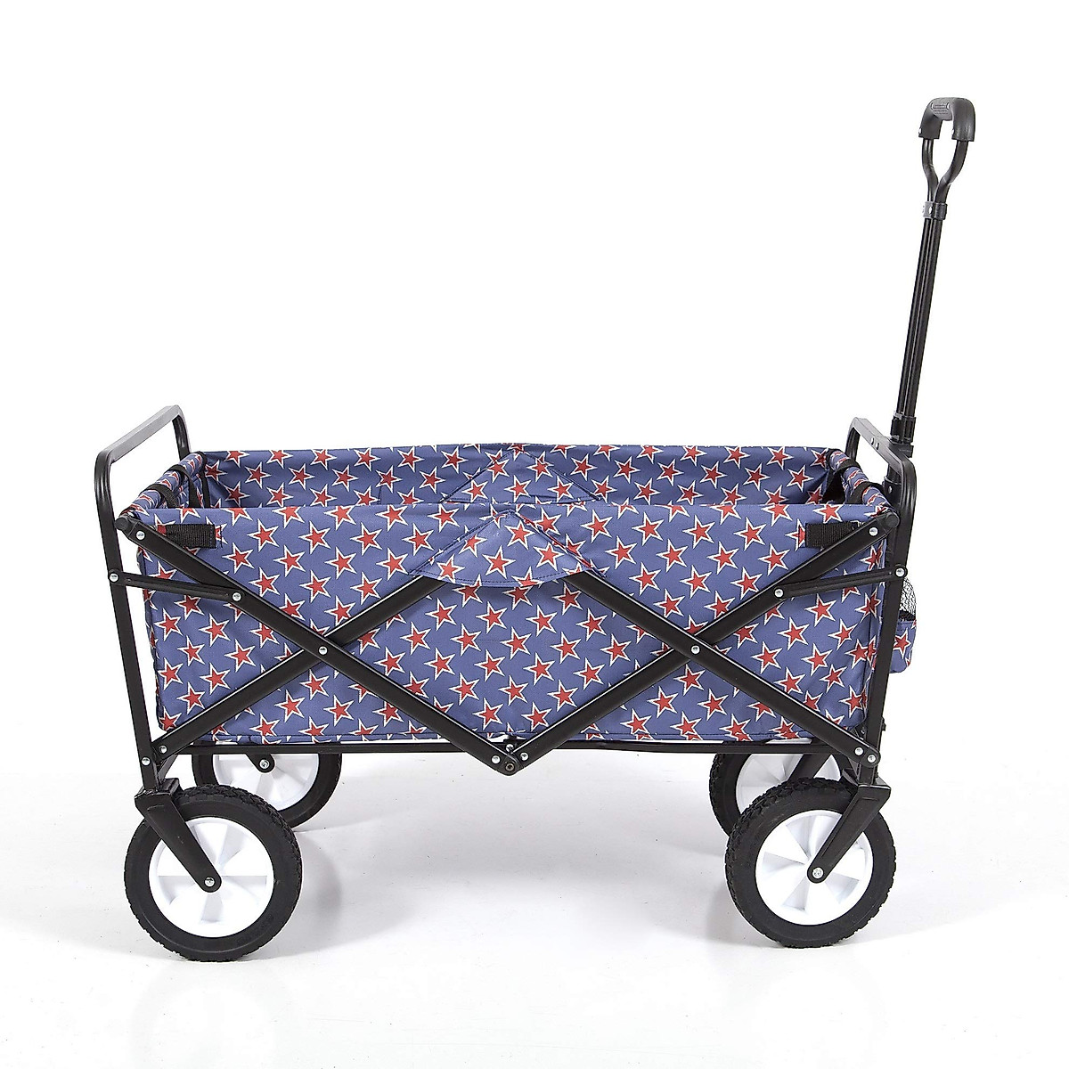 Mac Sports WTC-202 Collapsible Folding Outdoor Utility Wagon, Americana