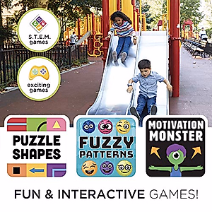 PlayZoom 2 Kids Smartwatch & Headphones - Video Camera Selfies STEM Learning Educational Fun Games, MP3 Music Player Audio Books Touch Screen Sports Digital Watch Gift for Kids Toddlers Boys Girls