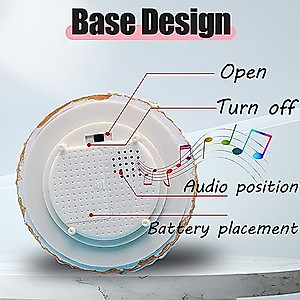 Snow Globe, Asfety Mermaid Musical Snow Globe with LED Rainbow Snow Lights and Play Music, Resin Automatic Snowfall Mermaid Gifts for Girls Snow Globe Christmas, Festival Gifts for Mothers Daughter