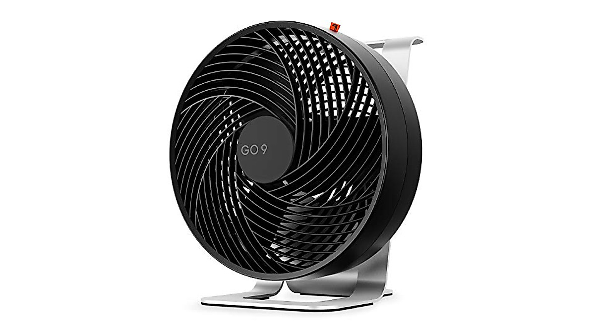 Sharper Image GO 9 Rechargeable Portable Fan | Quiet, Long Battery Life