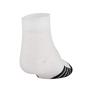 Under Armour Unisex-Child Performance Tech Low Cut Socks, Multipairs , White (6-Pairs) , Small