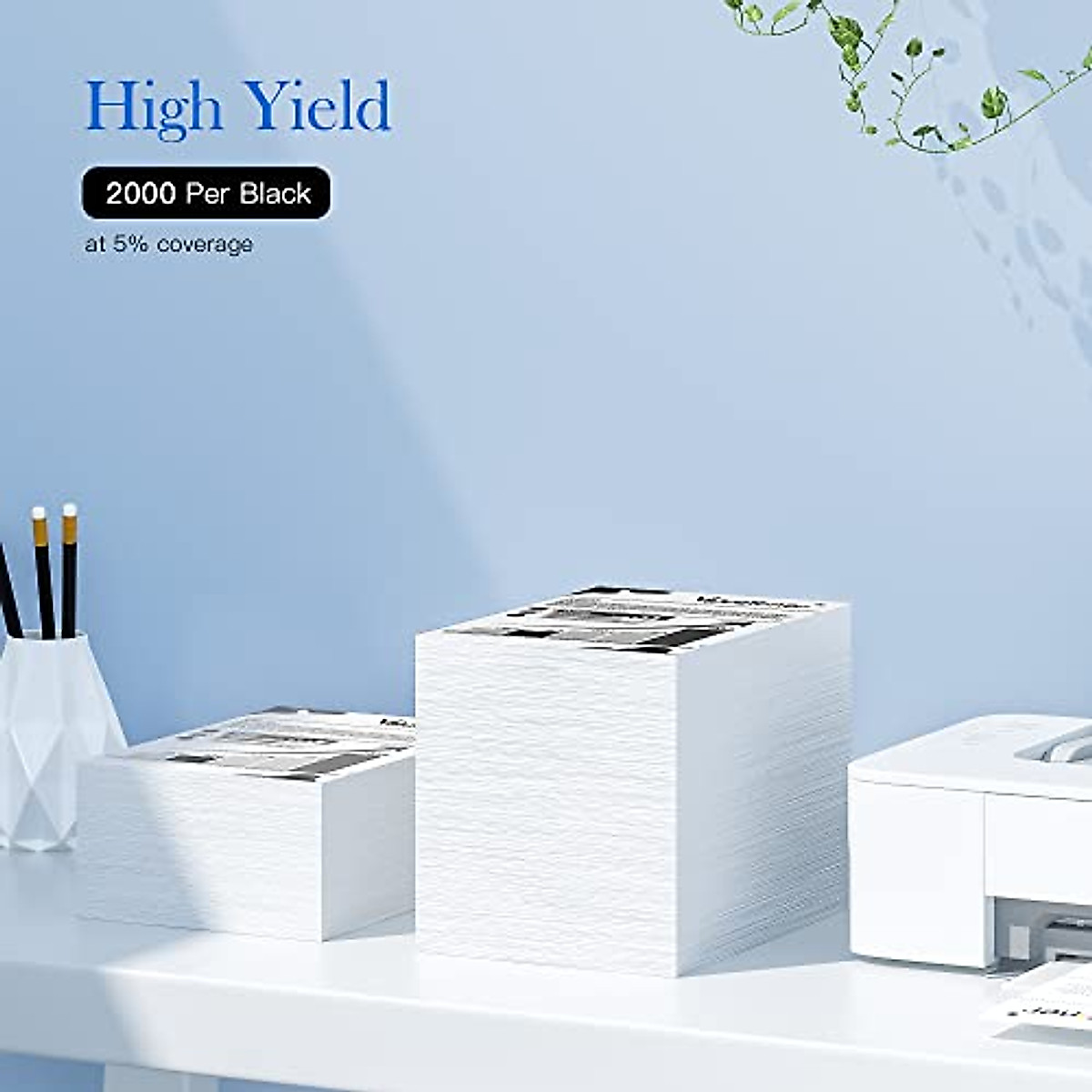 Valuetoner Remanufactured Ink Cartridges Replacement for HP 952 XL 952XL Ink Cartridges Combo Pack High Yield for OfficeJet Pro 8710 8720 7740 8740 7720 8715 8702 Printer (2-Black)