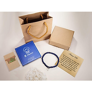 OFGOT7 40th Birthday Gifts for Women Turning 40 – Bead Bracelet with Message Card & Gift Box - Fortieth