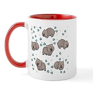CafePress Wombat Mugs Ceramic Coffee Mug, Tea Cup 11 oz