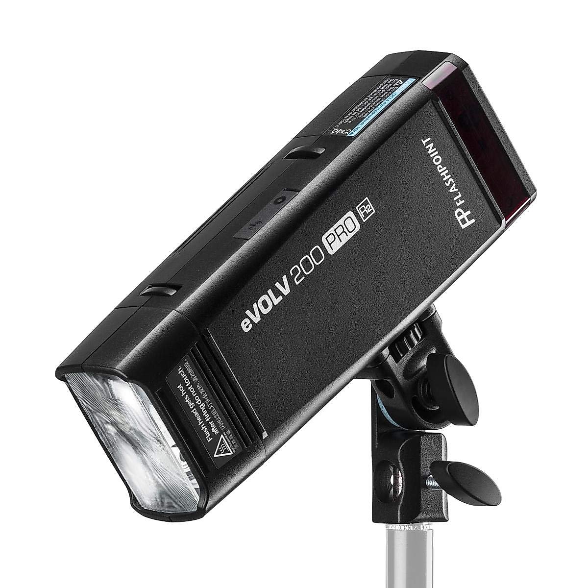 Flashpoint eVOLV 200 Pro TTL Pocket Flash Kit - AD200 Pro, Glow EZ Lock Quick Octa Large Softbox with Bowens Mount (36in), Handheld Grip S-Type Bracket Bowens Mount Holder for Speedlite Flash Softbox