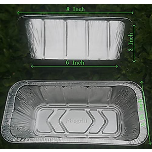Firsgrill 32-Pack Professional Fits Blackstone 17" 22" 28" 30" 36" Griddle Grill Liners Foil Tray Drip Pans Grease Cup Liners 8" L x 3.75" W x 3" D
