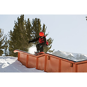 Giro Surface S Snowboard Ski Helmet (Matte Black, Large)