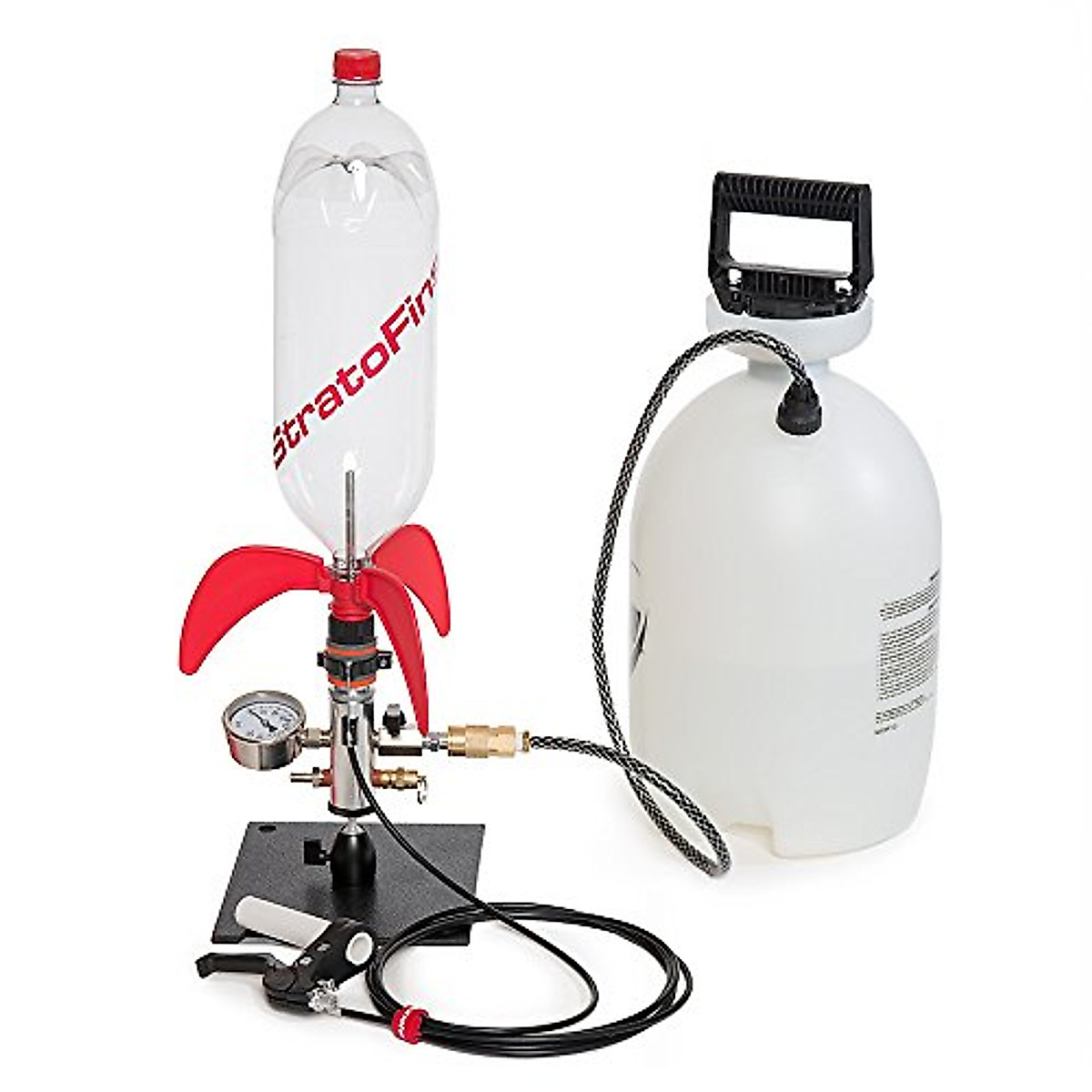 Relationshipware StratoLauncher IV Ultimate Tilting Water Rocket Launcher + StratoFins Kit