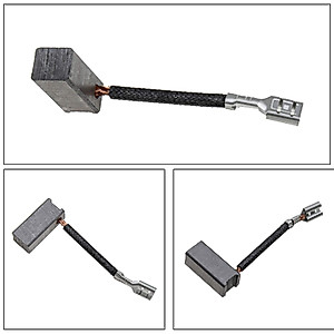 SING F LTD 1617014142 Carbon Brushes 15% Copper Powder Compatible with Bosch Rotary Hammer Drill Power Tools 18.2x7.8x7mm Pack of 4