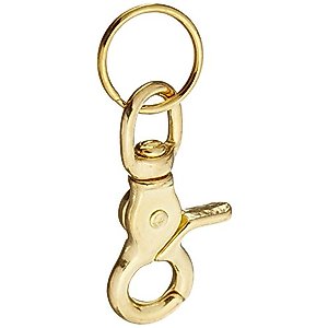 Lucky Line 2-5/8" Solid Brass Trigger Snap (44001),Pack of 1