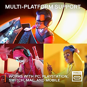 SteelSeries New Arctis Nova 3 Multi-Platform Gaming Headset - Signature Arctis Sound - ClearCast Gen 2 Mic - PC, PS5/PS4, Xbox Series X|S, Switch, Mobile,Black