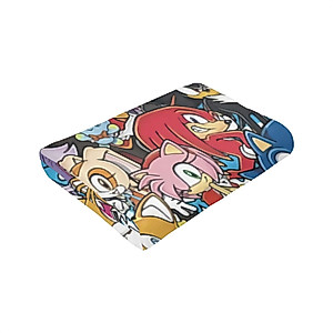 Longview Game Blanket Ultra-Soft Flannel Throw Blanket Cartoon Blankets Light Weight Bed Couch Living Room for Boys Grils 50''X40''