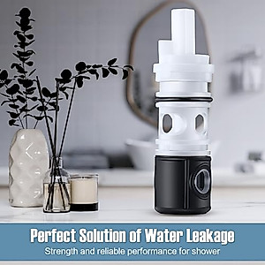 Enhon Shower Diverter Cartridge, Compatible with Glacier Bay and Danze 3 Handle Tub and Shower Faucets, Plumbing Diverter Cartridge Replacement, Faucet Stem Diverter, 1 Piece Bath Diverter Assembly