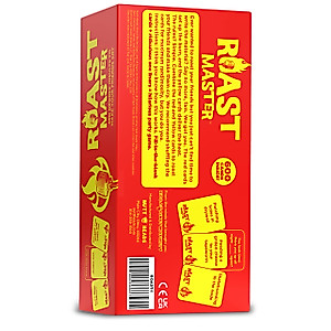 RoastMaster Card Game, Hilarious Roast Game for Party Game Nights - New Adult Card Game by Kids Against Maturity (First Edition)