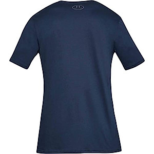 Under Armour Men's UA Sportstyle Logo Short Sleeve MD Navy