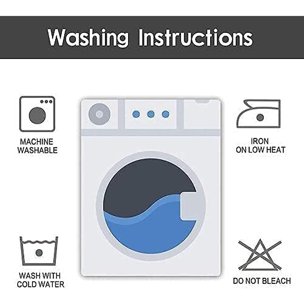 TANSHOW Overlord Bedding Set Soft Comforter Cover 3 Pieces with Zipper Closure 1 Duvet Sets 2 Pillowcases (Overlord Character, Queen)