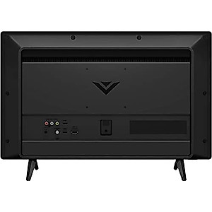 VIZIO 24" Inch Class D-Series LED 720P Smart TV Apple AirPlay 2 and Chromecast Built-in + Wall Mount (No Stand) - D24H-J09 (Renewed)