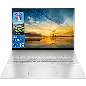 2023 Newest HP ENVY Laptop, 16" WQXGA IPS TouchScreen, Intel Core i9 13900H (14 core), GeForce RTX 4060, 64GB DDR5 RAM, 1TB SSD, Wi-Fi 6E, Backlit keyboard, Quad Speakers, Fast Charge, Windows 11 Home