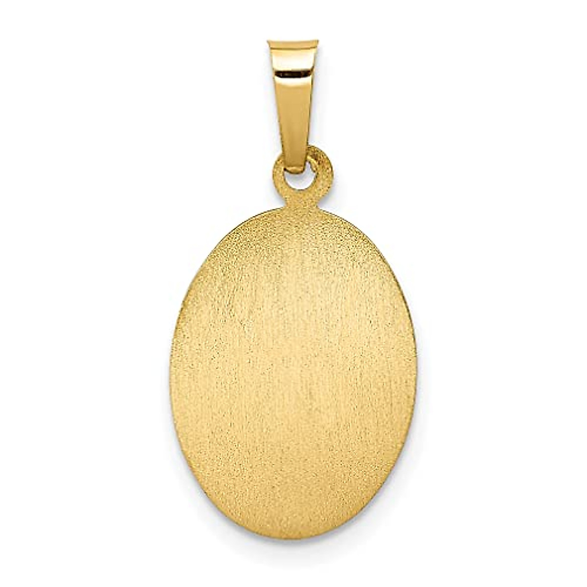 IceCarats 14K Yellow Gold Saint Anthony Medal Necklace Charm Pendant 23.3mm x 11mm Only