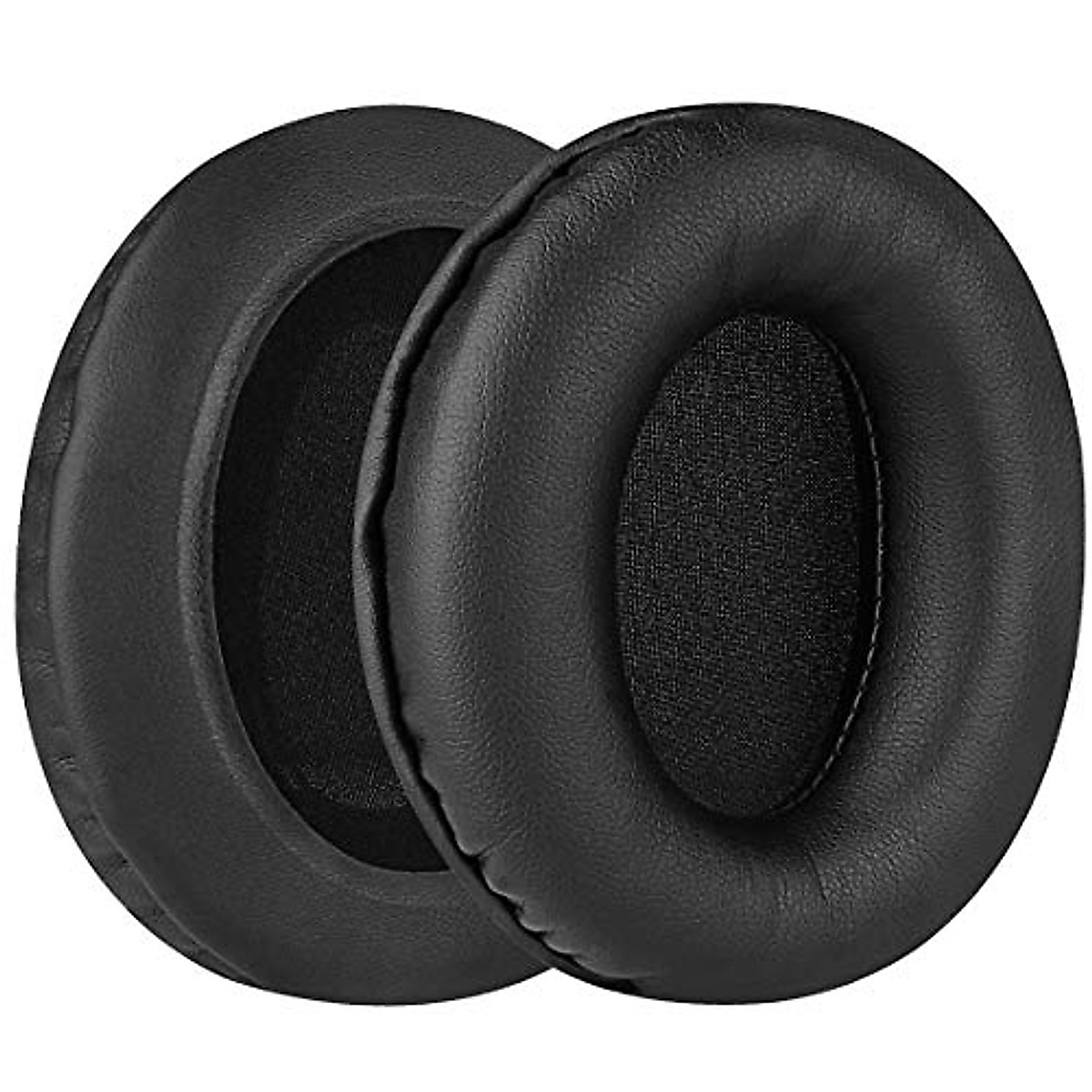 Geekria QuickFit Replacement Ear Pads for Sennheiser HD465, HD485 Headphones Ear Cushions, Headset Earpads, Ear Cups Cover Repair Part (Black)