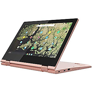 Lenovo Chromebook C340 2in1 Laptop, 11.6" HD (1366 X 768) Touchscreen Display, Intel Celeron N4000 Processor, 4GB LPDDR4 RAM,32GB SSD, Intel UHD Graphics 600, Chrome OS, Sand Pink