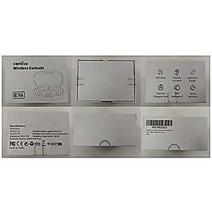 comiso Wireless Earbuds, IPX7 Waterproof Bluetooth Headphones, Big Bass, Sport Earphones with Earhooks LED Display Built-in Mic 48H Charging Case Bluetooth 5.2 for Workout Running Jogging Black