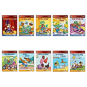 LeapFrog LeapReader System Learn-to-Read 10 Book Mega Pack, Pink