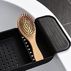 Bathtub Caddy Tray, NEWRAIN Expandable Bath Tub Tray Bathtub Caddy Tray - Adjustable Organizer Tray for Bathroom - Luxury Bath Caddy Tub Table, Bathtub Accessories & Bathroom Gadgets