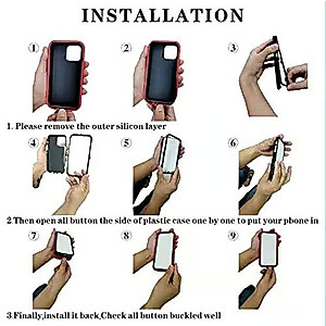 Galaxy A12 case,Samsung A12 case,A12 Heavy Duty case,[Military Grade Protective ][Shockproof] [Dropproof] [Dust-Proof], Compatible with Samsung Galaxy A12 (Black)