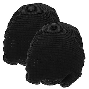 IMIKEYA 10 Pcs Swivel Chair Head Pillow Cover Recliner Sofa Cover Computer Chair Head Cushion Sleeve Chair Headrest Replacement Cover Car Waterproof Fabric Table to Rotate Neck