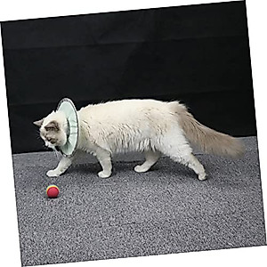 DOITOOL 2 Pcs Pet Protective Collar Pet Healing Cone Pet Pets Lick Cone Cat Recovery Cone -Lick Collar Pet Recovery Cat Collar Elizabethan Pet Collar Headgear Water