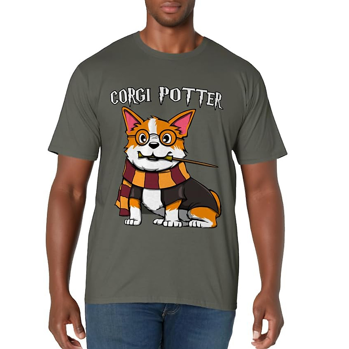 Corgi Potter , For Corgi Lovers , Funny Pawter Dog T-Shirt